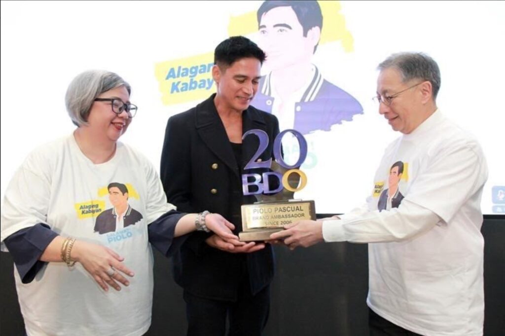Piolo Pascual celebrates 20 years as BDO brand ambassador | INQUIRER.net